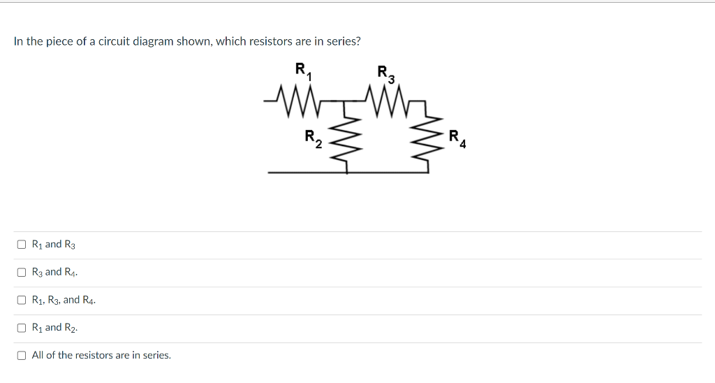 Solved In the circuit shown, R1=10Ω,R2=100Ω, and R3=1000Ω. | Chegg.com