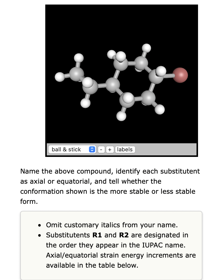 Solved Name the above compound, identify each substitutent | Chegg.com