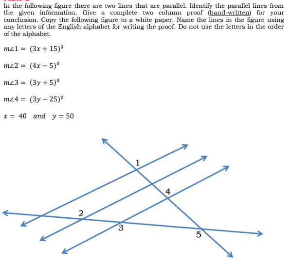 Solved In the following figure there are two lines that are | Chegg.com