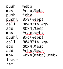 X86 assembly: Please explain in a line by line format | Chegg.com