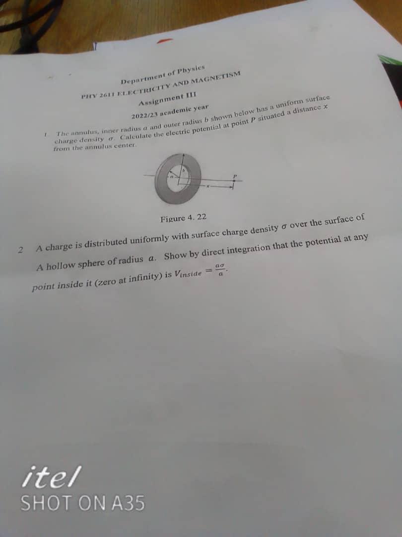 Solved Q1 A thin glawn rod is bent into a tiemi-circle of | Chegg.com