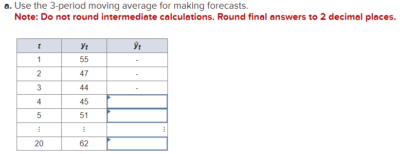 Solved o. Use the in-sample forecast errors to compute | Chegg.com