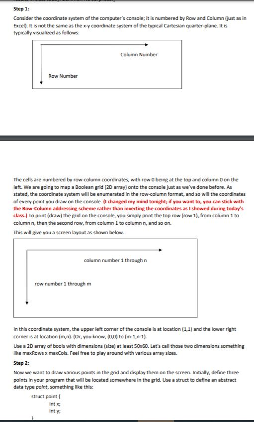 Step 1: Consider the coordinate system of the | Chegg.com