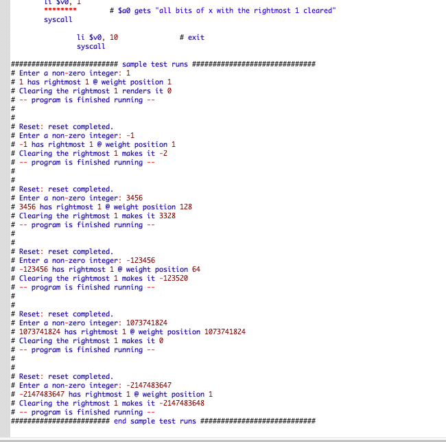You are to use MARS to work on and test a small MIPS | Chegg.com