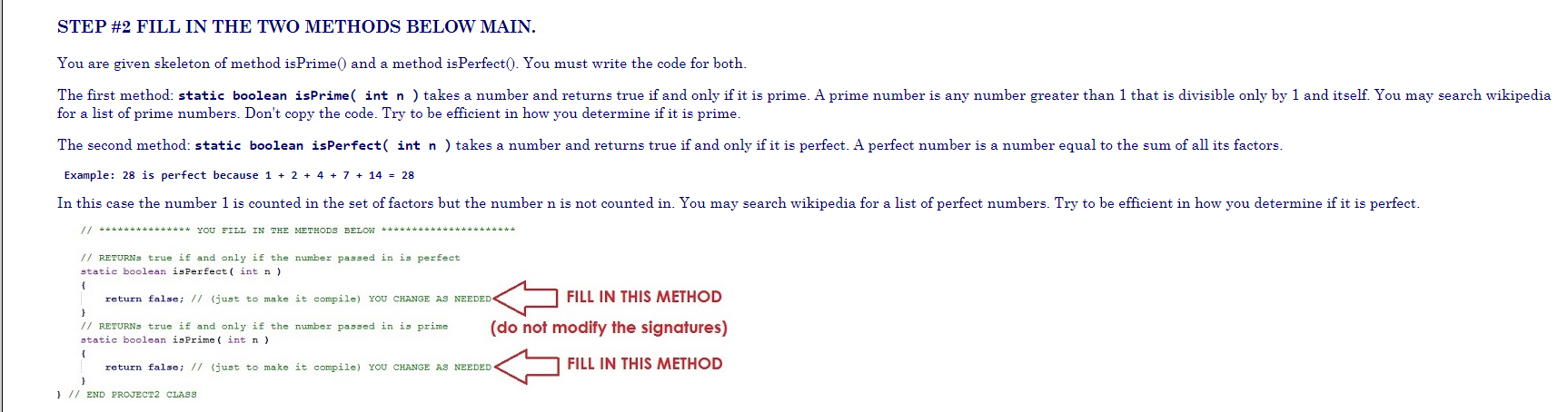Solved // Project2.java import java.io.*; // | Chegg.com