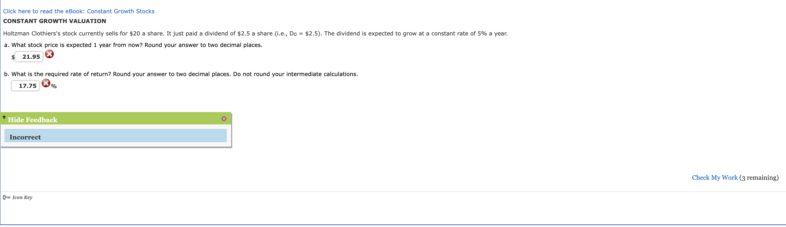 Solved Click here to read the eBook: Constant Growth Stocks | Chegg.com