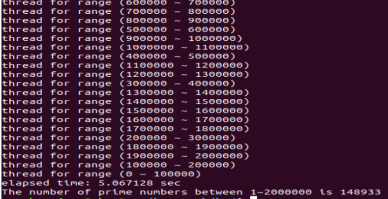 Solved Get the number of prime numbers from 2 to 2000000 we | Chegg.com