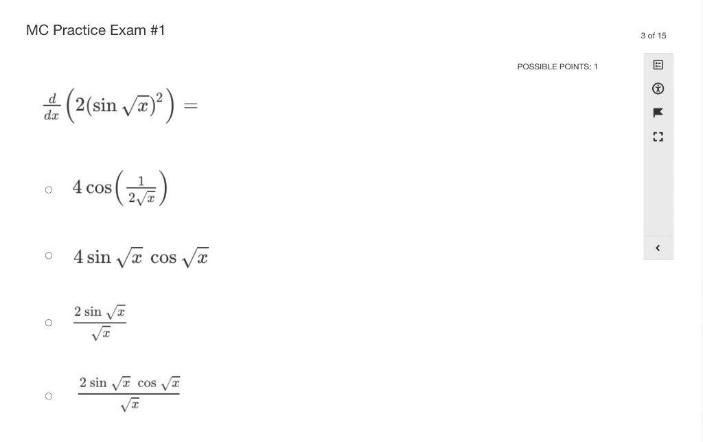 Solved MC Practice Exam \#1 | Chegg.com