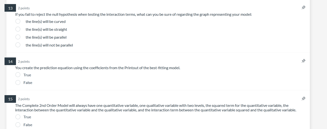 Solved 13 2 points If you fail to reject the null hypothesis | Chegg.com