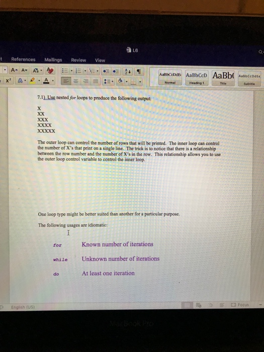Solved References Mailings Review View Normal Heading 1 Tele