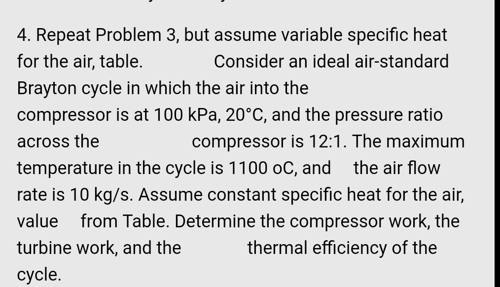 Solved 4. Repeat Problem 3, but assume variable specific | Chegg.com