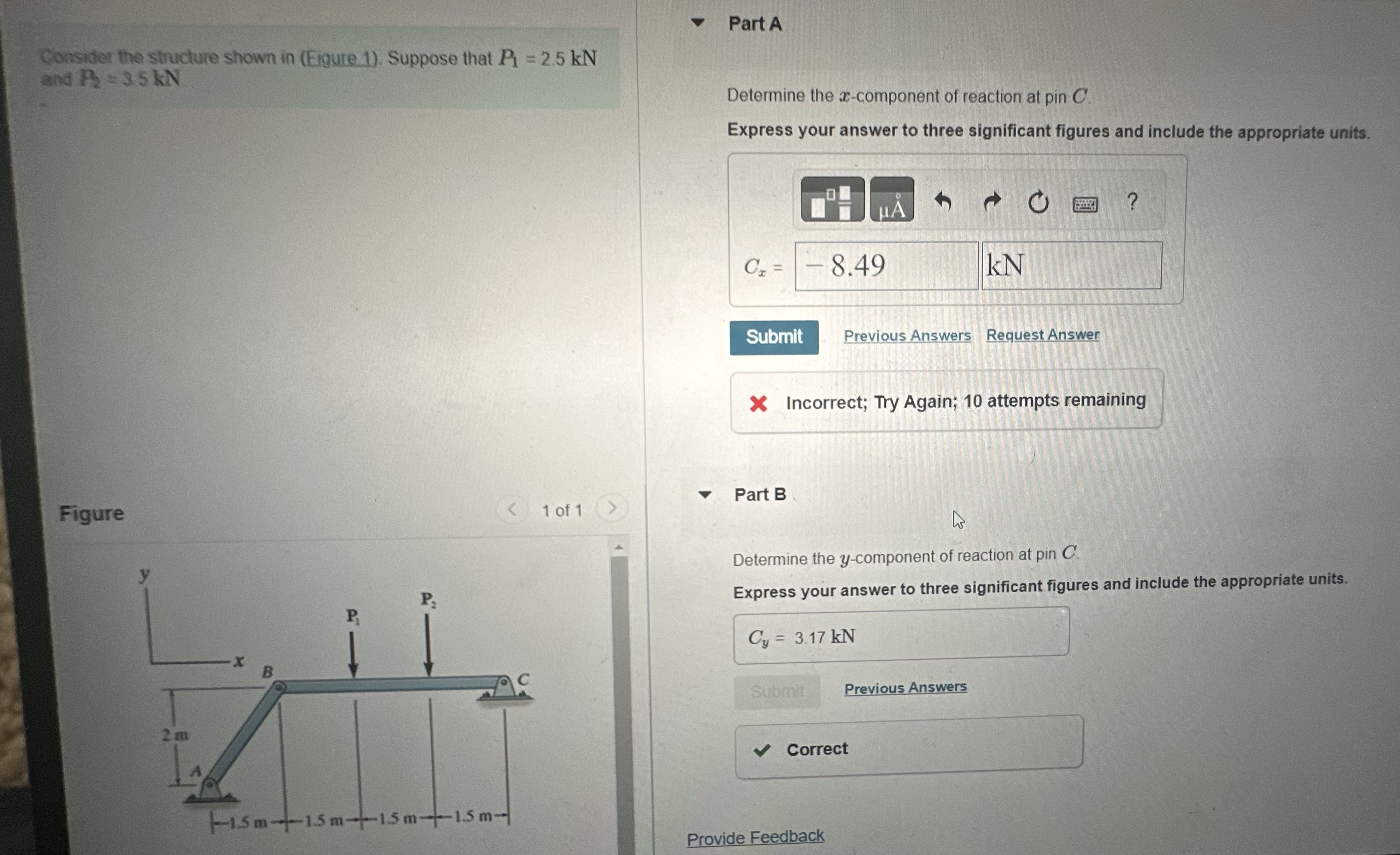 Solved Consider the structure shown in (Eigure 1). Suppose | Chegg.com