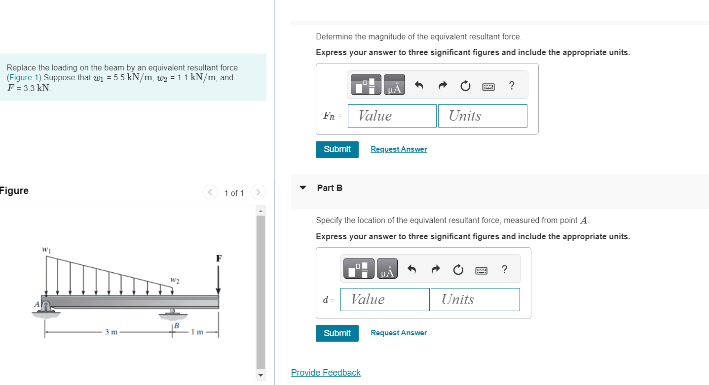 Solved Determine the magnitude of the equivalent resultant | Chegg.com