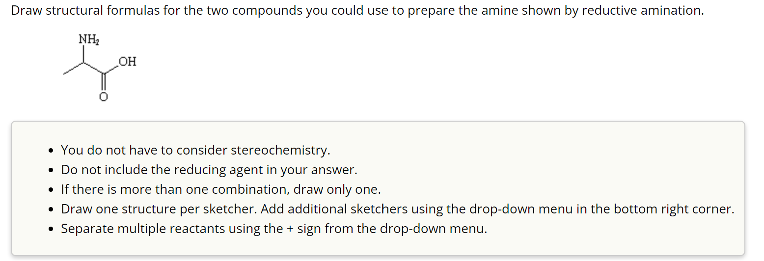 Solved Draw structural formulas for the two compounds you | Chegg.com