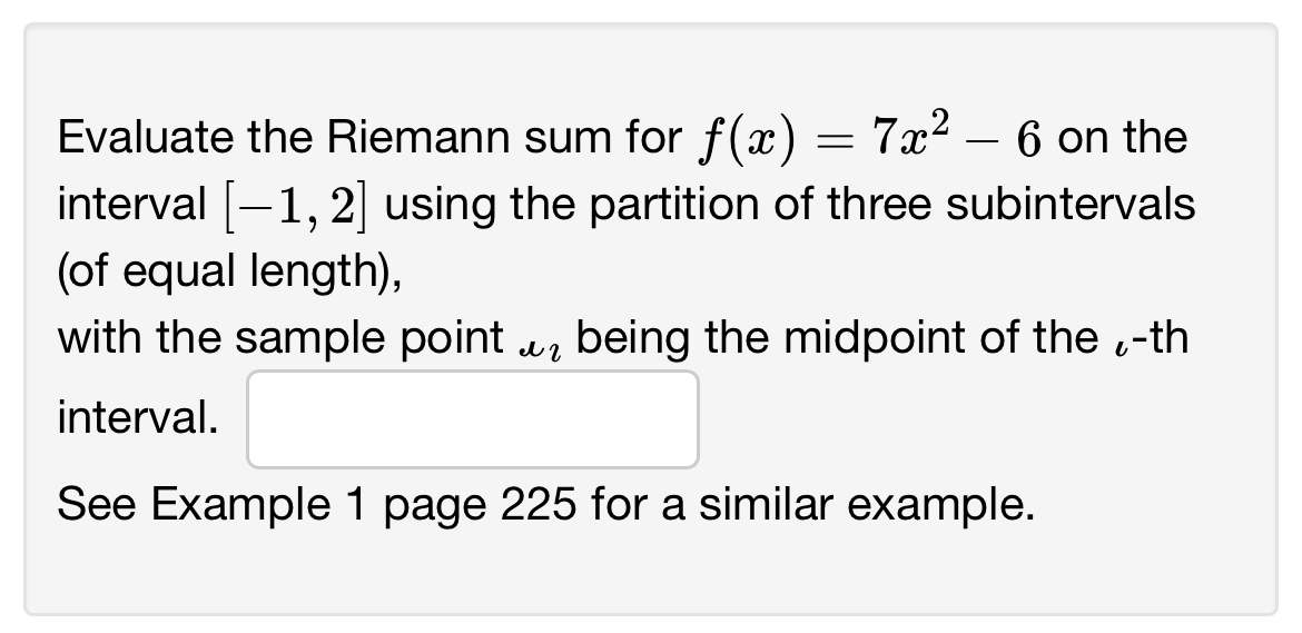 Solved Evaluate the Riemann sum for f(x)=x3−5x2+2x+8 on the | Chegg.com