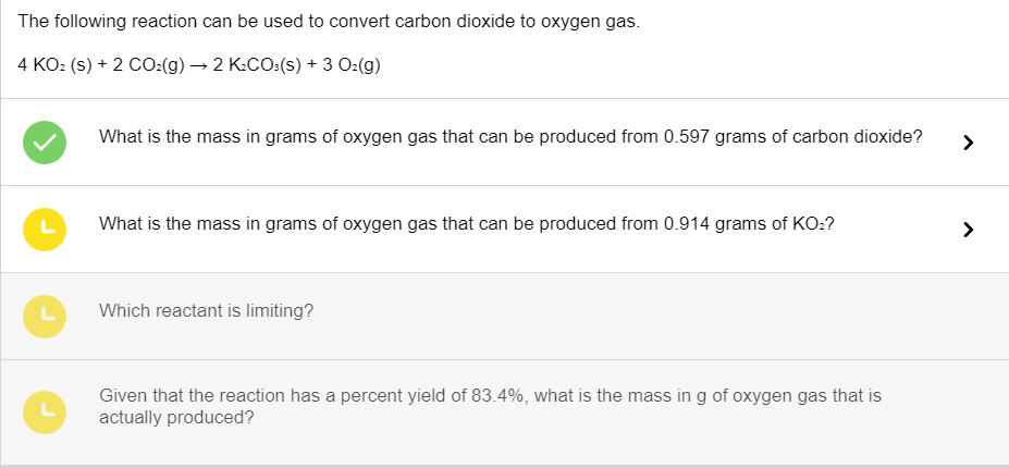 Solved The following reaction can be used to convert carbon | Chegg.com