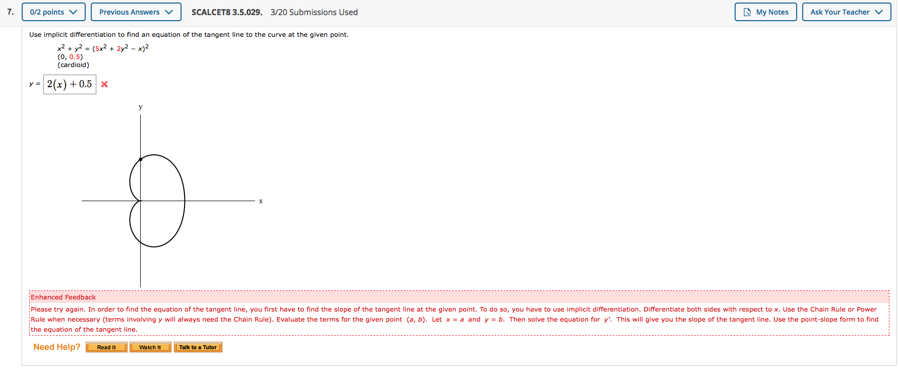 Solved 7. 0/2 points || Previous Answers V S CALCET8 | Chegg.com
