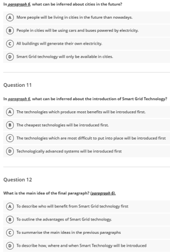 Solved Part 1: Reading: Read the text below. Then answer the | Chegg.com