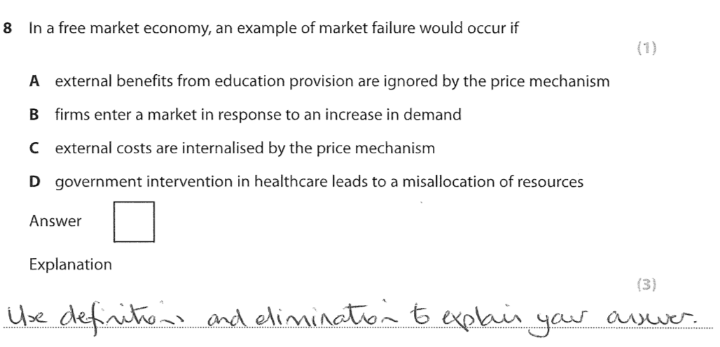 Solved 2 One function of the price mechanism is to A | Chegg.com