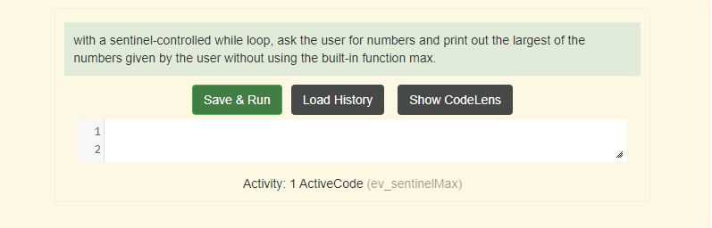 Solved Python With A Sentinel Controlled While Loop Ask 