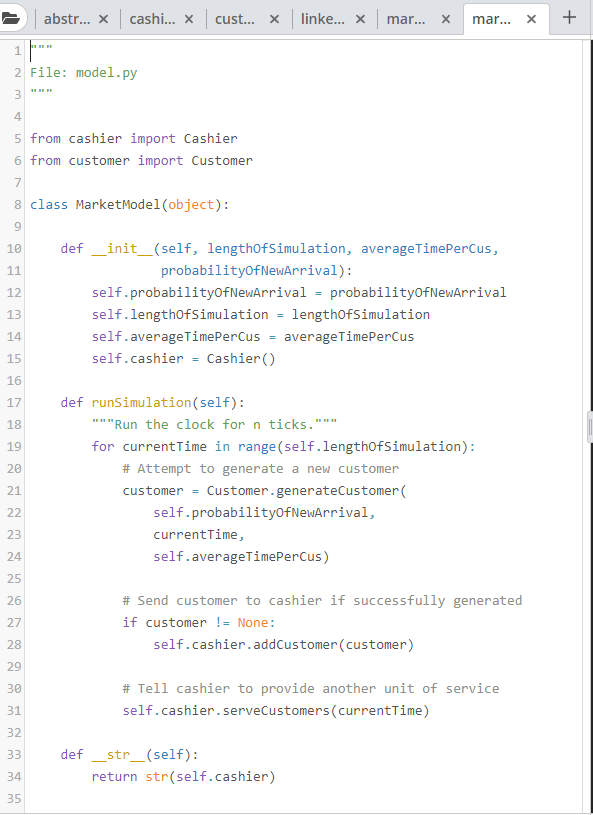 Answered: Python Programming Exercise 8.5:In real life, cust Answered: Python Programming Exercise 8.5:In real life, cust