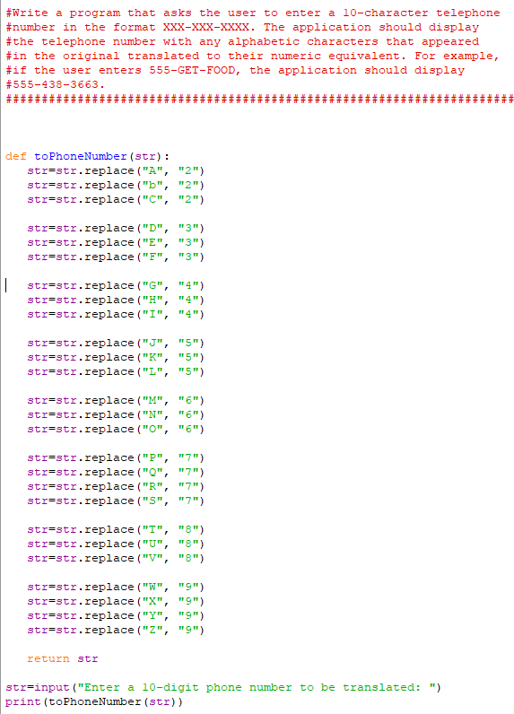 Solved #Write a program that asks the user to enter a | Chegg.com