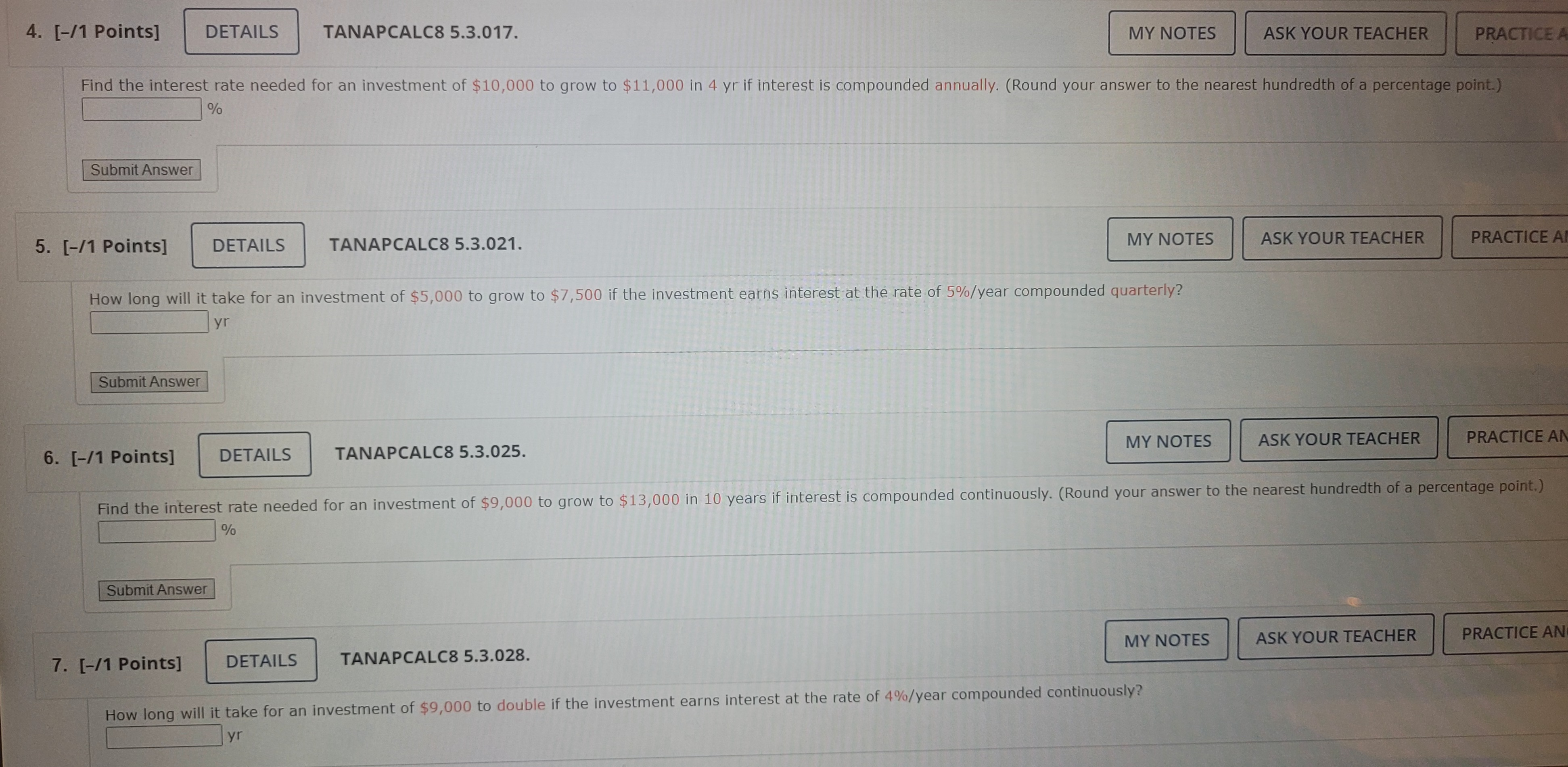 Solved [-/1 ﻿Points]TANAPCALC8 5.3.017.% ﻿Points | Chegg.com