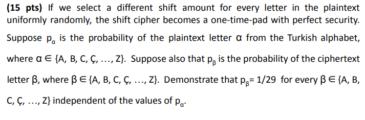 Solved (15 pts) If we select a different shift amount for | Chegg.com