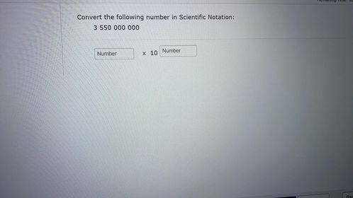 Solved Convert the following number in Scientific Notation: | Chegg.com