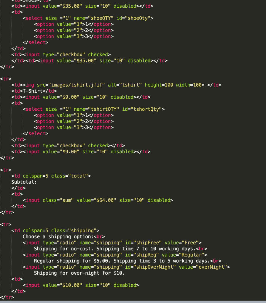 Solved I Need Help Writting A Javascript Function That Do