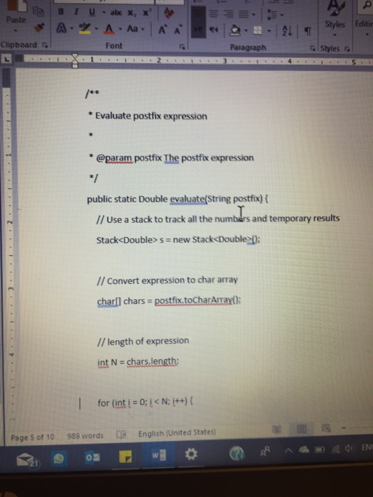 Solved Styles Edit Clipboard Font Paragraph GI Styles | Chegg.com