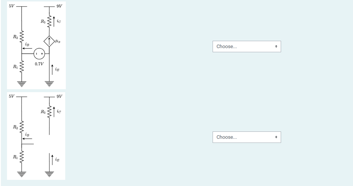 Solved Match the following equivalent circuits corresponding | Chegg.com