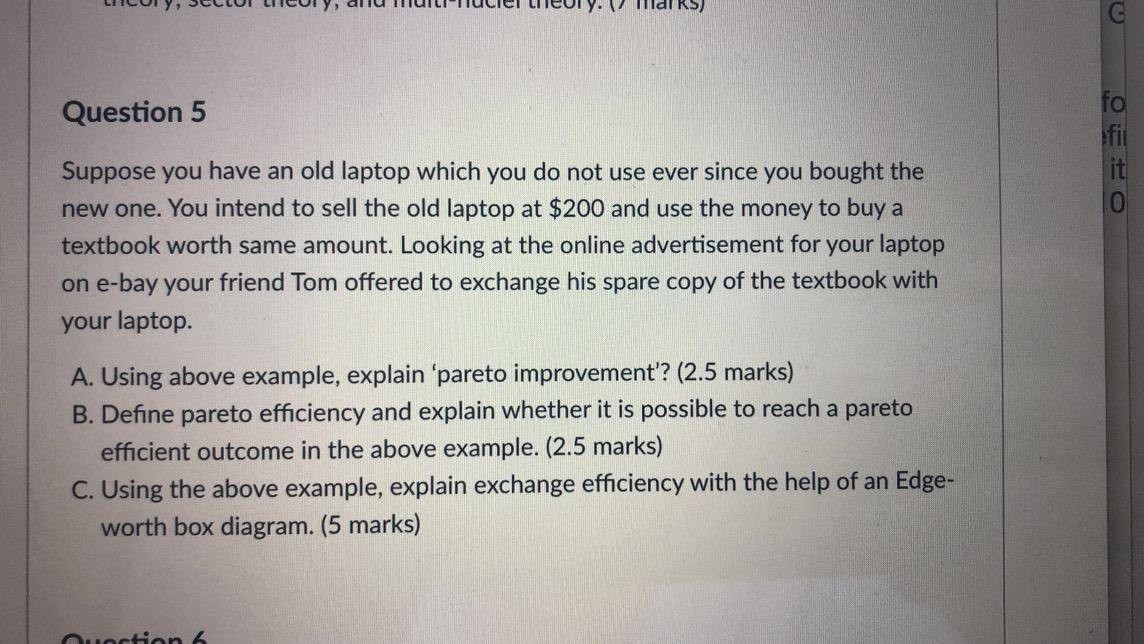Solved lanks Question 5 Suppose you have an old laptop which | Chegg.com