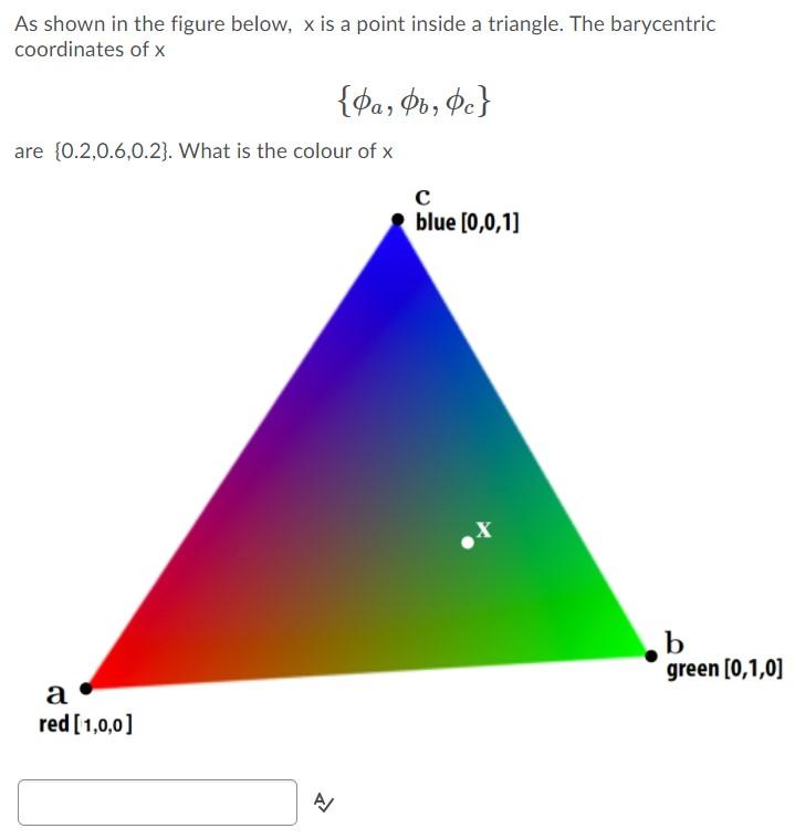 Solved As shown in the figure below, x is a point inside a | Chegg.com