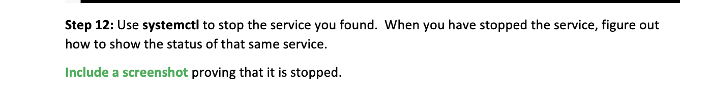 Solved Step 3: Figure out the options for the ss command so | Chegg.com
