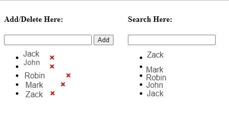 Solved Make a web page that gives the output same as picture | Chegg.com