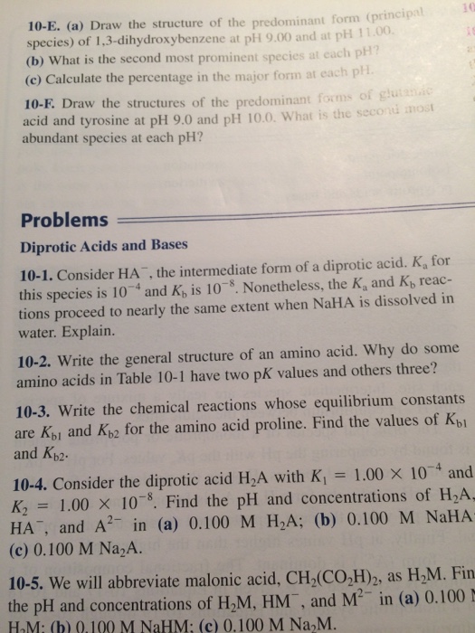 Solved 10 (principal 10-E. (a) Draw the structure of the | Chegg.com