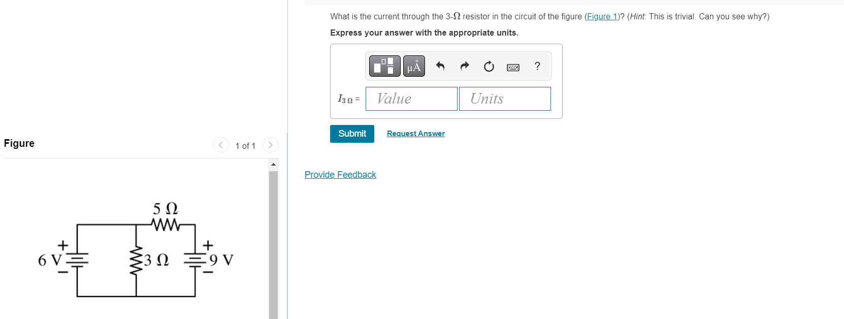 Solved What is the current through the 3- Ω resistor in the | Chegg.com