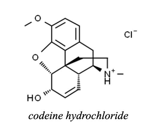 Solved The solubility for the drug codeine hydrochloride is | Chegg.com