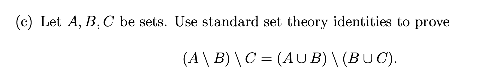 Solved Can you solve this question using Set Theory | Chegg.com