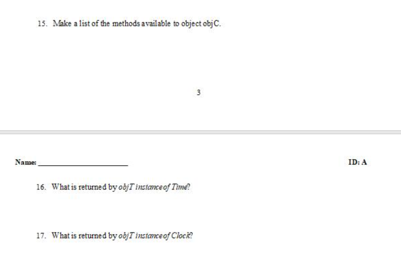 Solved Consider the following interface, a class that | Chegg.com