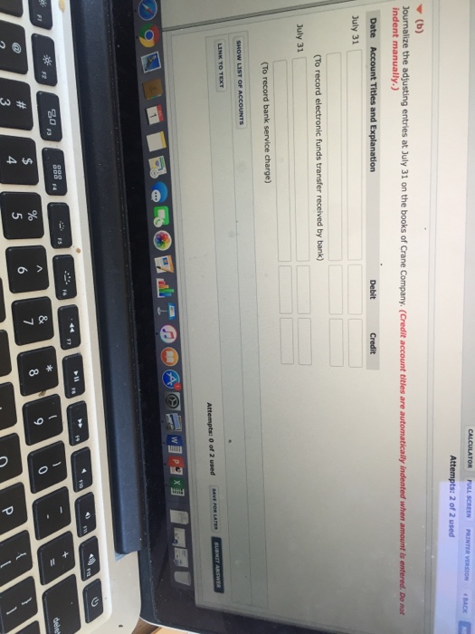 Solved ignment Exercise 7-8 (Part Level Submission) The | Chegg.com