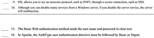 Solved 9 Ssl Allows You To See An Unsecure Protocol Such