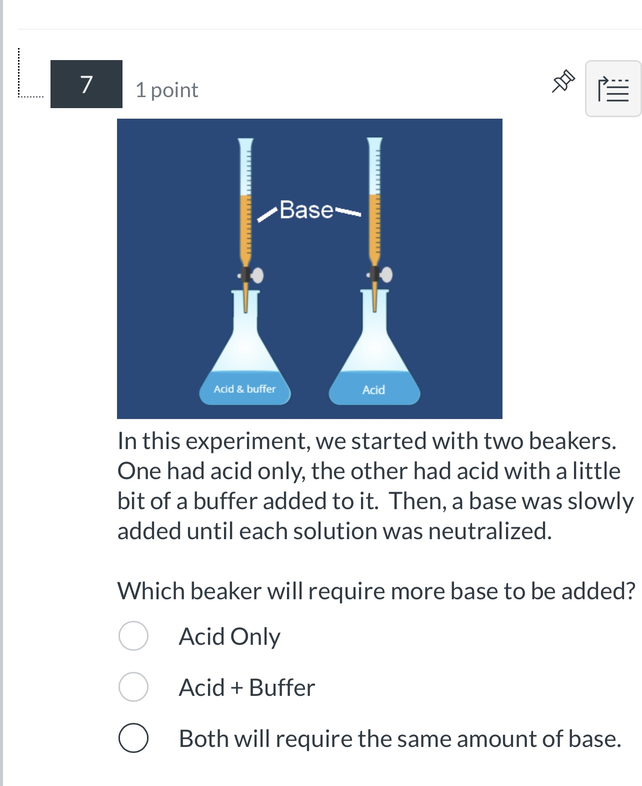 1 point ∞ In this experiment, we started with two | Chegg.com