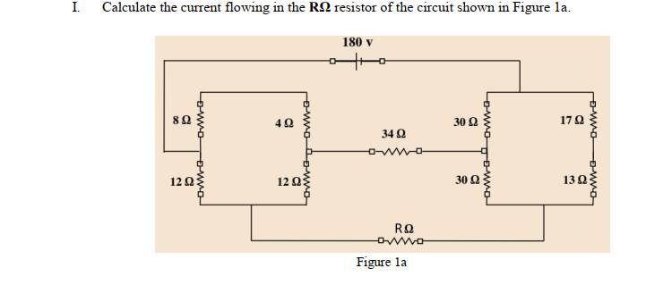 Solved I. Calculate the current flowing in the R22 resistor | Chegg.com