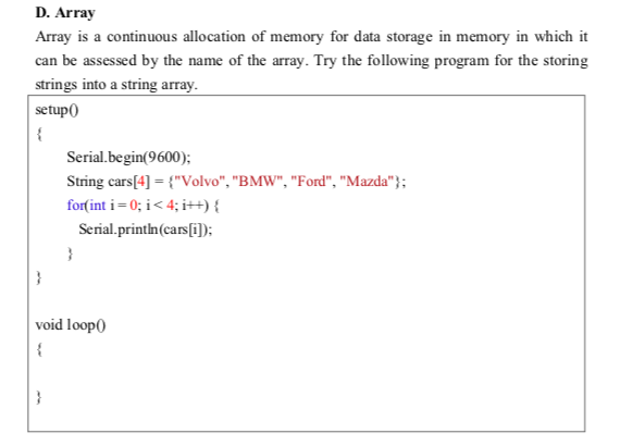 Solved setup { Serial.begin(9600); int number = 10; int *p; | Chegg.com