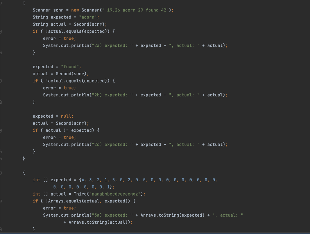 This project contains a set of methods (First, | Chegg.com