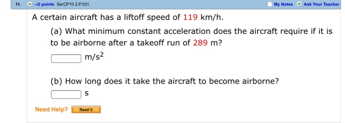 Solved 11 12 Points Sercp10 2 P 031 My Notes Ask Your