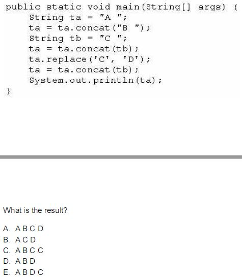 Solved public static void main (String args) t string ta- "A | Chegg.com