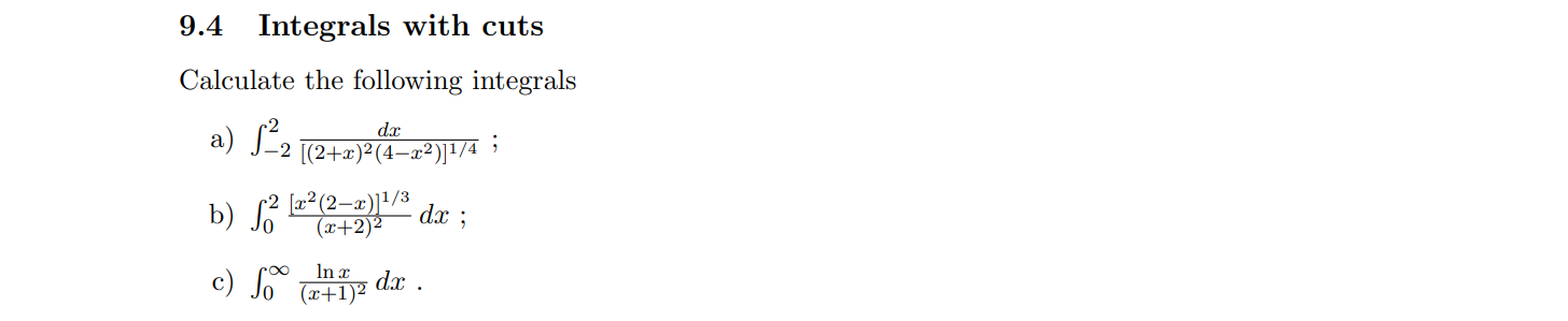 Solved Integrate the following functions by converting to | Chegg.com